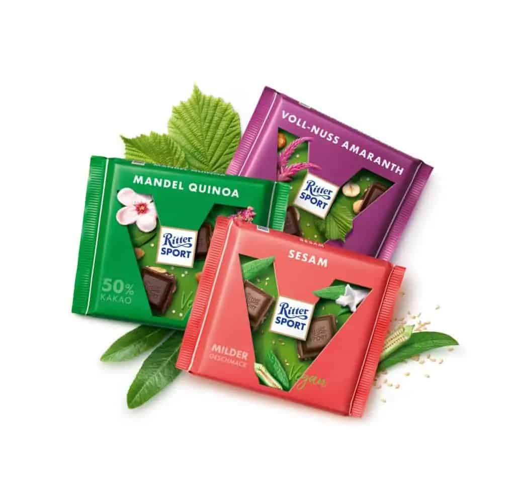 Chocolate Giant Ritter Sport Releases New Vegan Bar as Vegan Boom in ...
