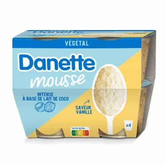 Danone Launches Vanilla Danette Vegan Mousse in France - vegconomist ...