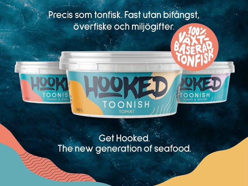Hooked Foods' Plant-Based Tuna Hits the Shelves in Sweden - vegconomist ...