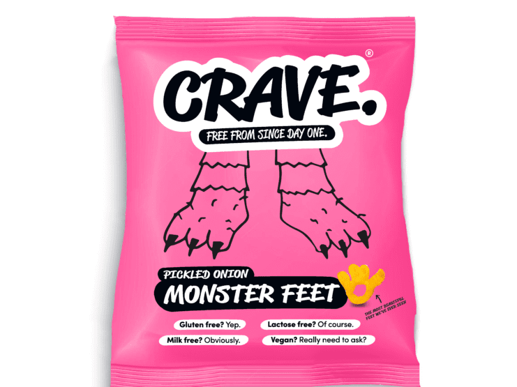 Crave Launches Vegan Smokey Bacon & Pickled Onion Monster Feet Snacks ...