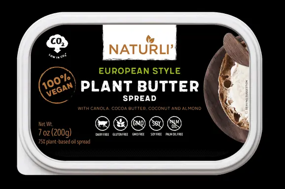 Naturli' Launching Award-Winning Milk-Free Butter in US Stores