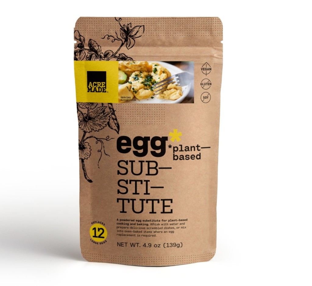 PURIS Launches AcreMade Plant-Based Egg Made From Upcycled Peas