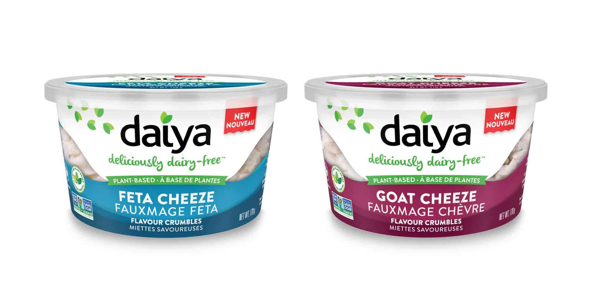 Daiya Launches Innovative Goat Cheeze and Feta Cheeze Crumbles