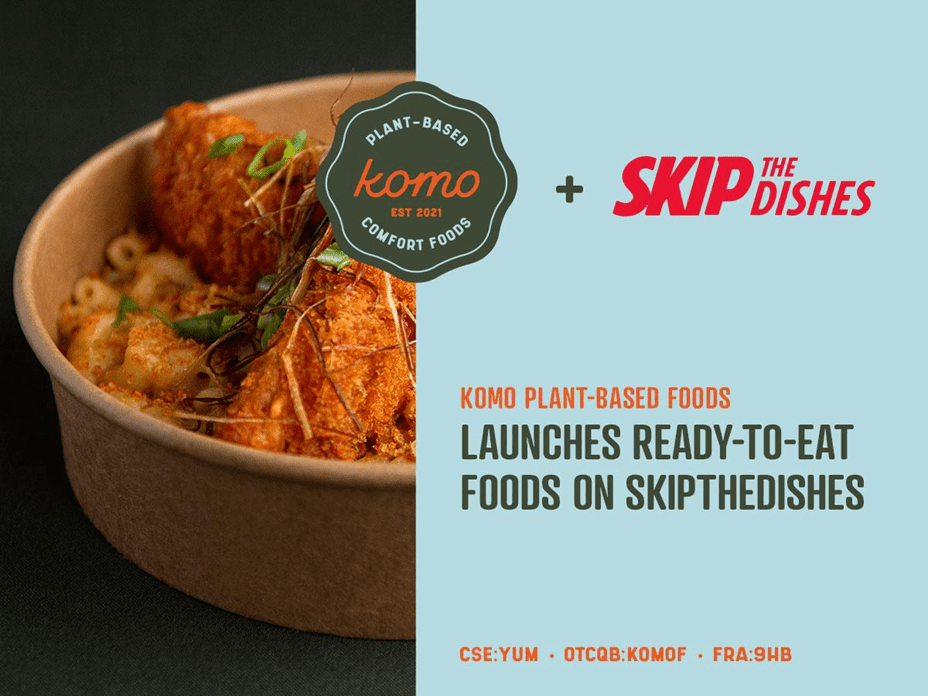 Canada's Komo Launches on SkipTheDishes With Gourmet Mac & Cheeze and ...