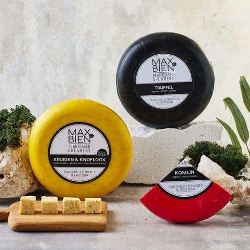 El queso gouda de origen vegetal de Max&Bien se lanza en Jumbo